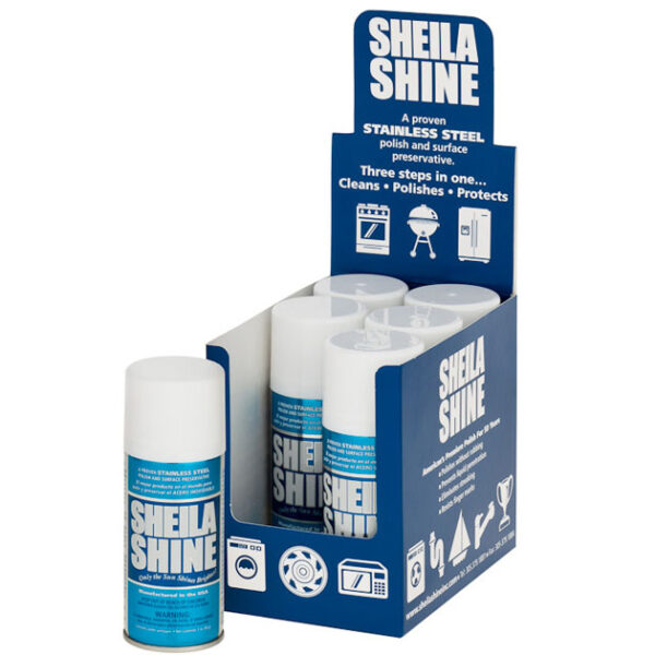 Sheila Shine Cleaner Polish Aerosol - MICROVISOR® Extension Hood ...